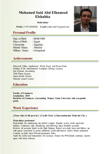 faraz_cv-Account | PDF