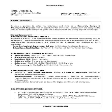 Suraj Resume | DOC