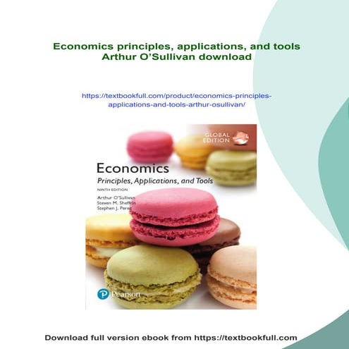 Economics principles, applications, and tools Arthur O’Sullivan | PDF