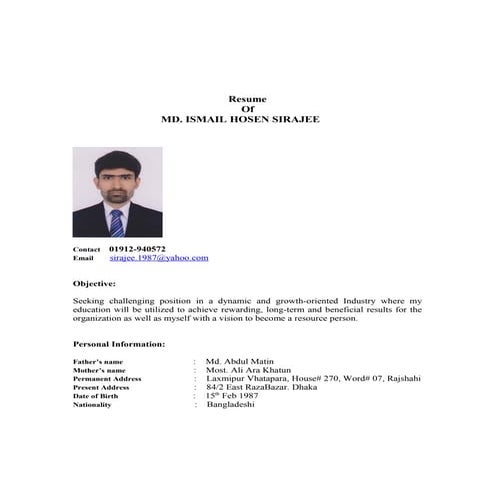 Mudassar CV (1) | DOC