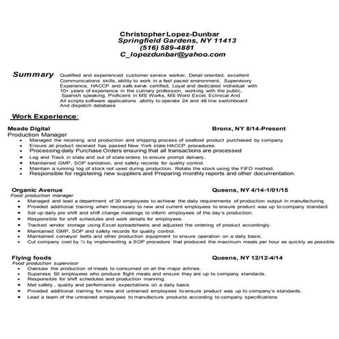 Resume of Jim Neal | PDF