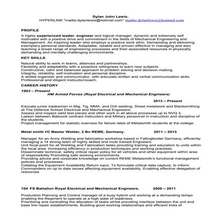 CV dylan - for merge | PDF