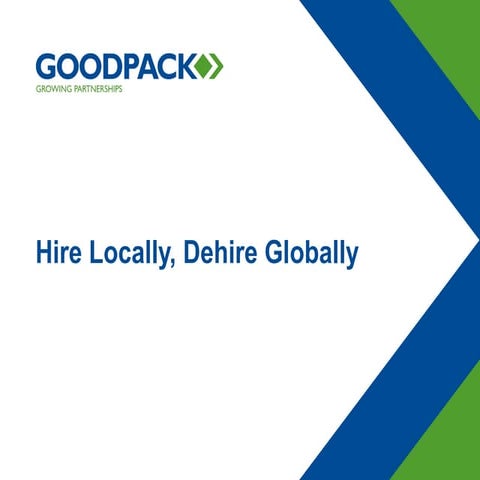 GoodPack_Marketing Deck_AMP for customer visit- USA -W. Wong | PDF