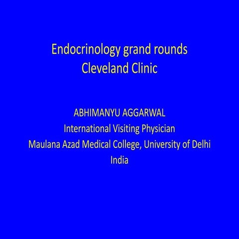 GRAND ROUNDS - Case presentation | PPTX