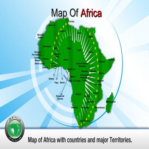 Africa PowerPoint Map, Africa Map PPT | PPT