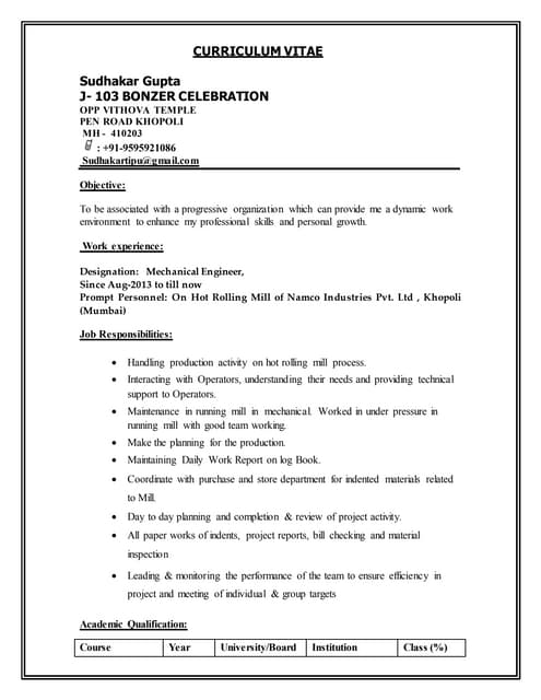 Anjali Resume | DOCX