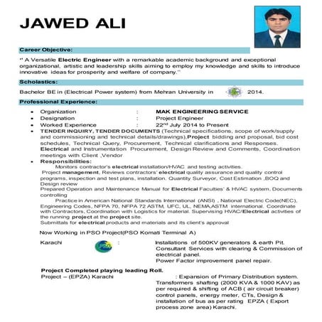 1. Usman Ali CV Project Engineer Electrical.pdf