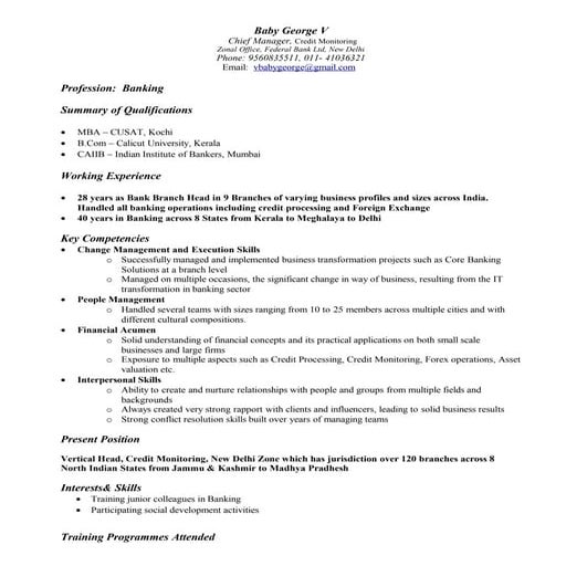cv revised | DOC