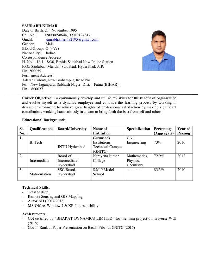 Saurabh Kumar Resume - Copy