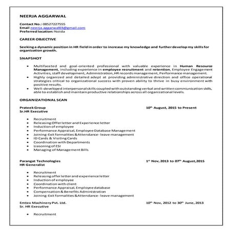 Neerja_Resume | DOCX