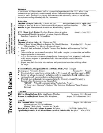 Anthony Alvin Resume (01:28:2016) | PDF