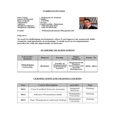 CURRICULUM VITAE | PDF | Programming Languages | Computing