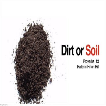 32 ch lesson 12 dirt or soil v2 pdf | PDF | Gardening | Home & Garden