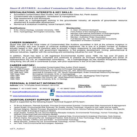Terry Schaffer Resume Final 11 June 15 | PDF