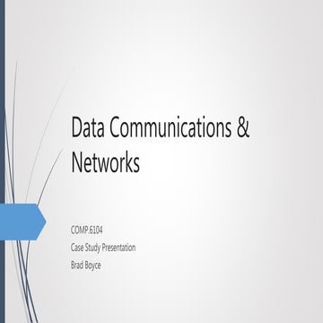 DCN Presentation | PPTX | Computer Networking | Computing