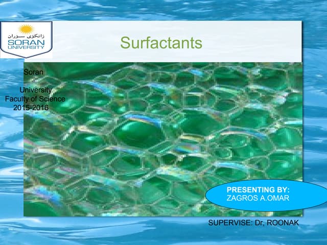Surfactant in RDS