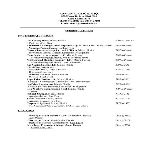 Kendall Coffey - Resume of Kendall Coffey | PDF