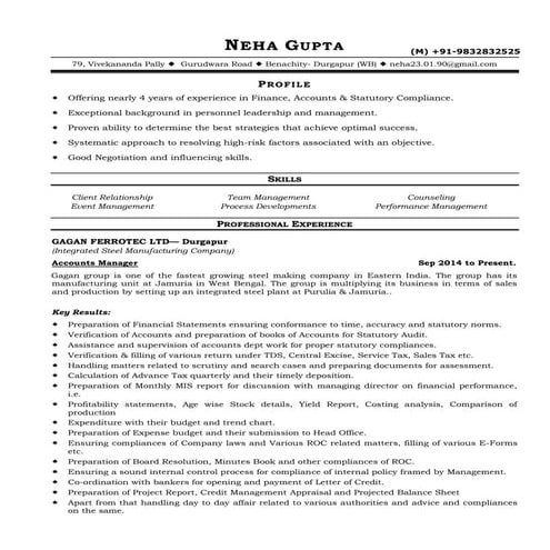 CS Neha Gupta | PDF
