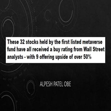 32 metaverse stocks | PPT