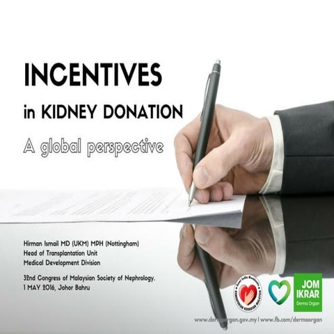 Incentives in Kidney Donation : A Global Perspective | PDF | Life ...