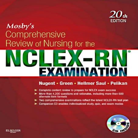 Mosby's Comprehensive Review of Nursing for The NCLEX-RN Examination ...