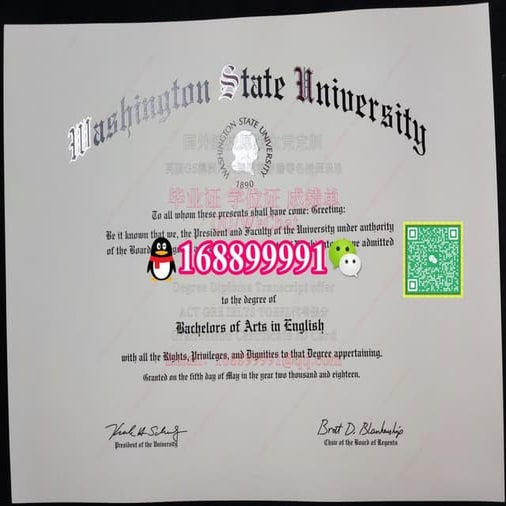 Washington State University degree offer diploma Transcript | PDF ...