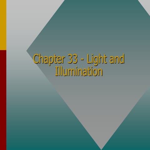 33-LIGHT-AND-ILLUMINATION.pptx