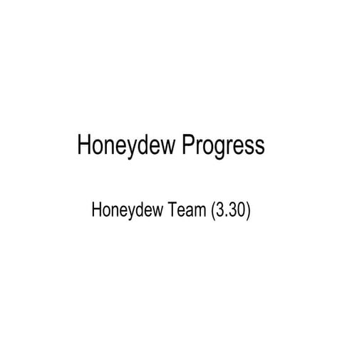 Honeydew0209 | PPT