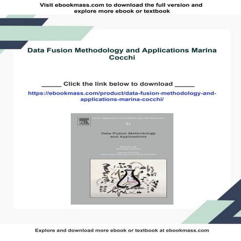 Data Fusion Methodology and Applications Marina Cocchi | PDF
