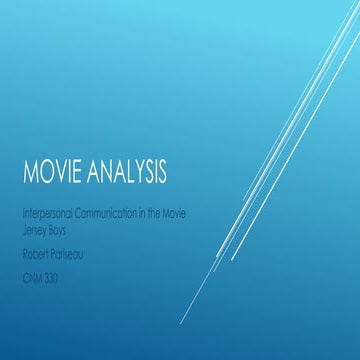 movie analysis | PPTX