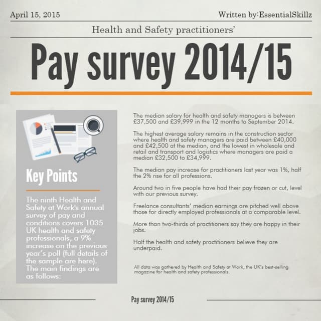 Pay survey - health and safety | PDF