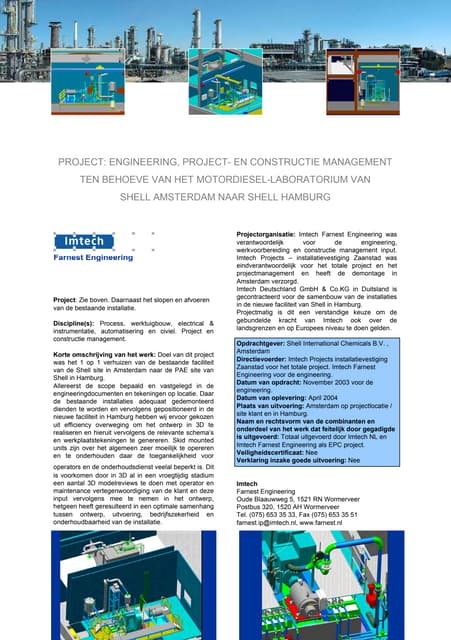 IF_Referentieproject_Purified Water installatie | PDF