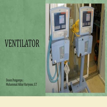 Fisika Kesehatan : Prinsip kerja ventilator | PDF