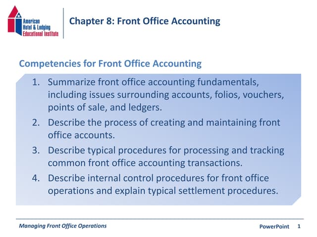 TYPES OF GUEST FOLIOS | PPTX