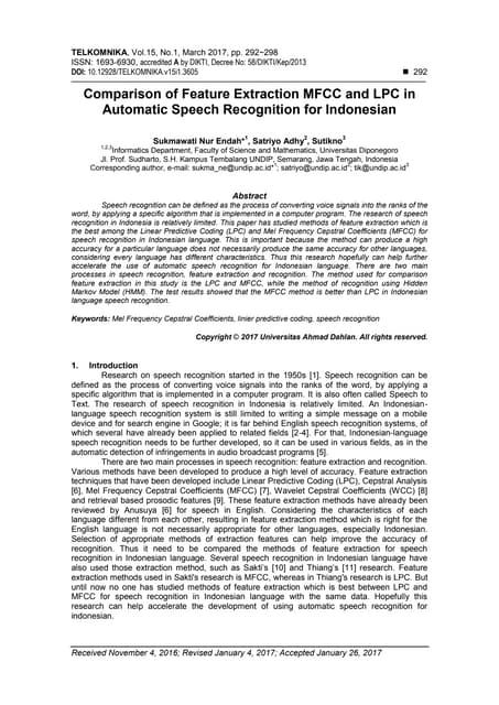 Robust Feature Extraction Using Autocorrelation Domain For Noisy Speech 0634