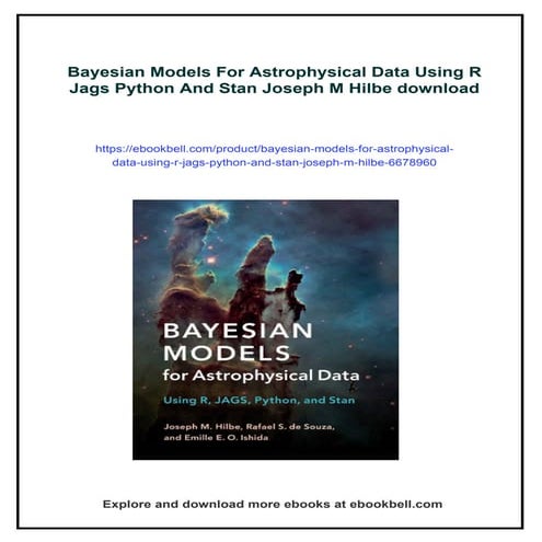 Bayesian Models For Astrophysical Data Using R Jags Python And Stan Joseph M Hilbe | PDF