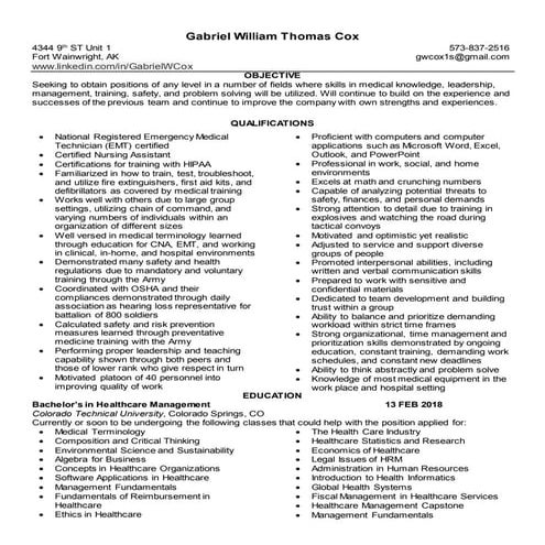 Joshua's Resume | DOCX