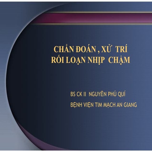 CÁC DẠNG NHỊP TRONG ECG | PDF