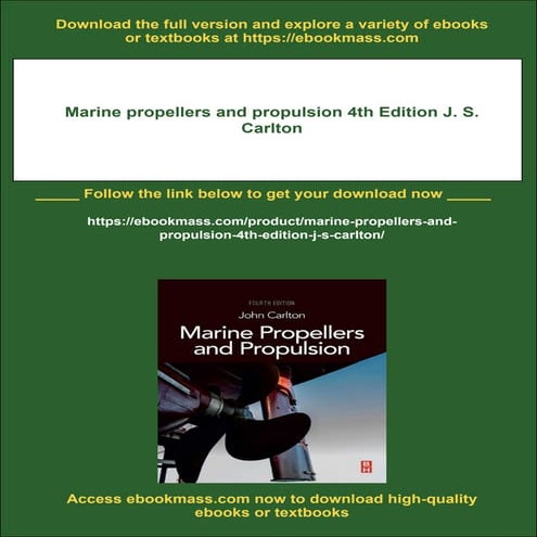 Marine propellers and propulsion 4th Edition J. S. Carlton | PDF