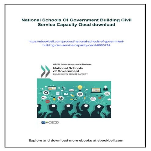 National Schools Of Government Building Civil Service Capacity Oecd | PDF