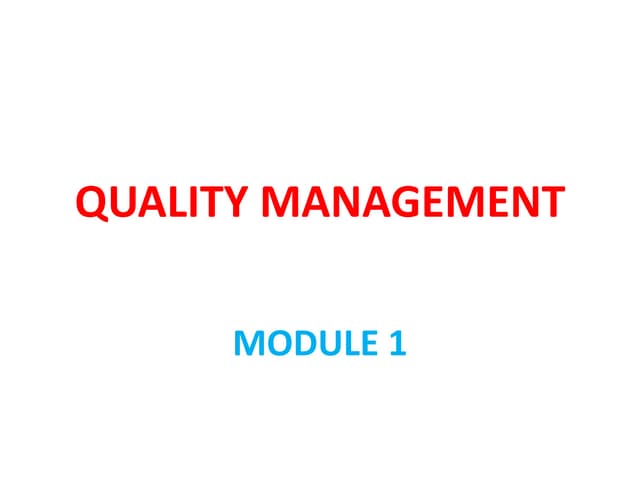 Quality Awareness Training | PPT