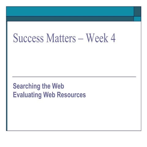 Evaluating Websites | PPT