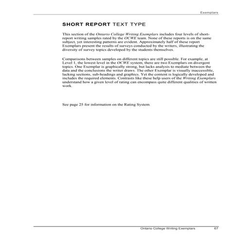 ShortReportExemplars[1] | PDF