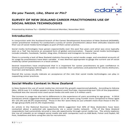 Tui Social Media Report ATUI2014 | PDF