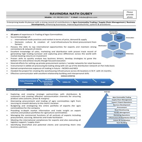 Resume RND -17th feb 2016 | PDF