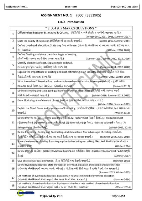 3341905_M & I_ASSIGNMENT_NO_4 | PDF