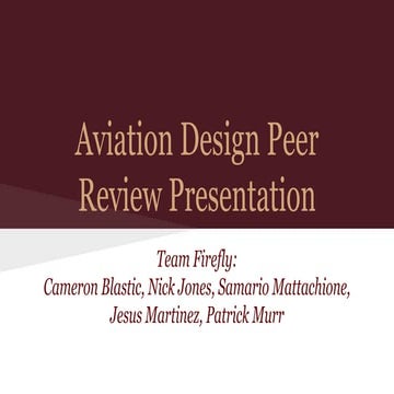 Design of Firefly | PPT