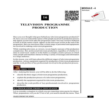 Television production Process - An insight to TV Industry | PPT