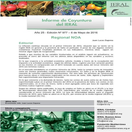 Informe Especial Elypsis - Los perdedores de la apertura comercial | PDF