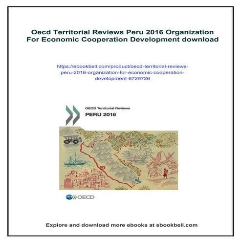 Oecd Territorial Reviews Peru 2016 Organization For Economic ...